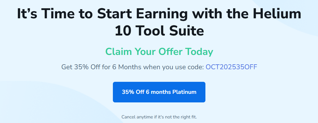 Helium 10 Free Trial (2025): Get 7 Days of Full Access - Discovereviews