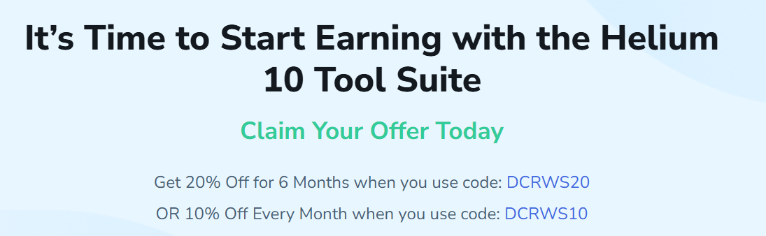 Helium 10 Free Trial (2025): Get 7 Days of Full Access - Discovereviews